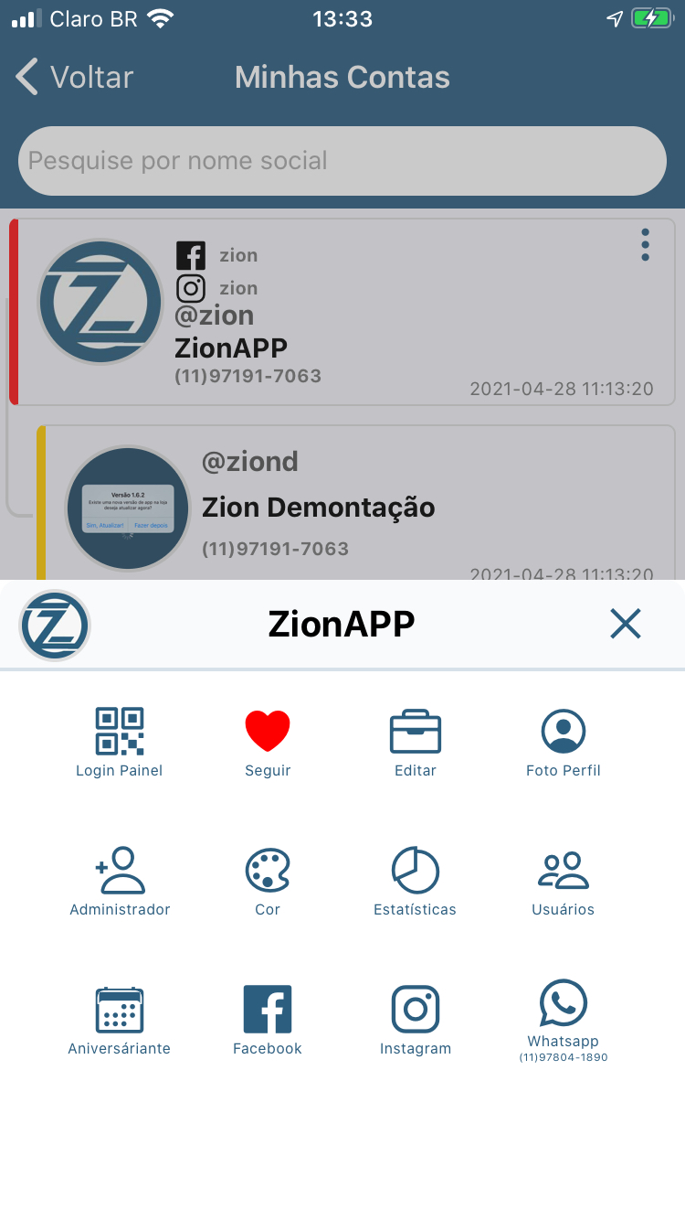 Zion - App